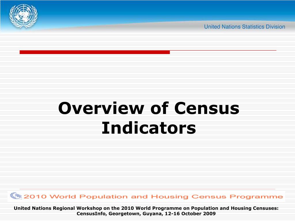 PPT - Overview of Census Indicators PowerPoint Presentation, free ...
