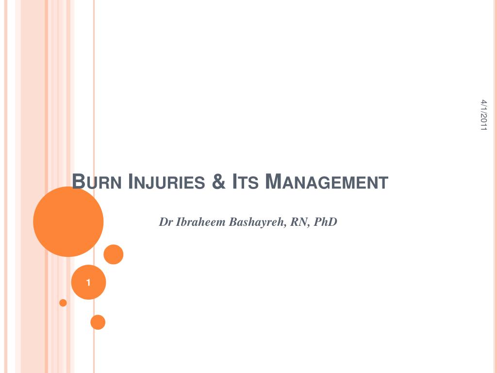 PPT - Burn Injuries & Its Management PowerPoint Presentation, free ...