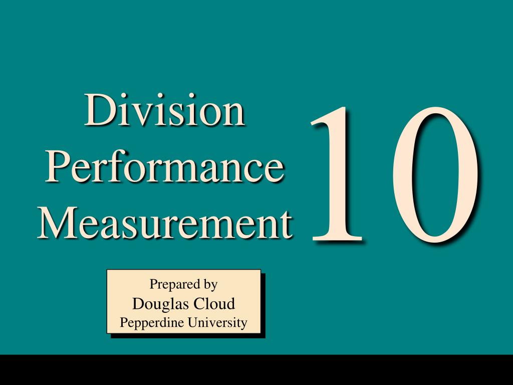 PPT - Division Performance Measurement PowerPoint Presentation, free ...