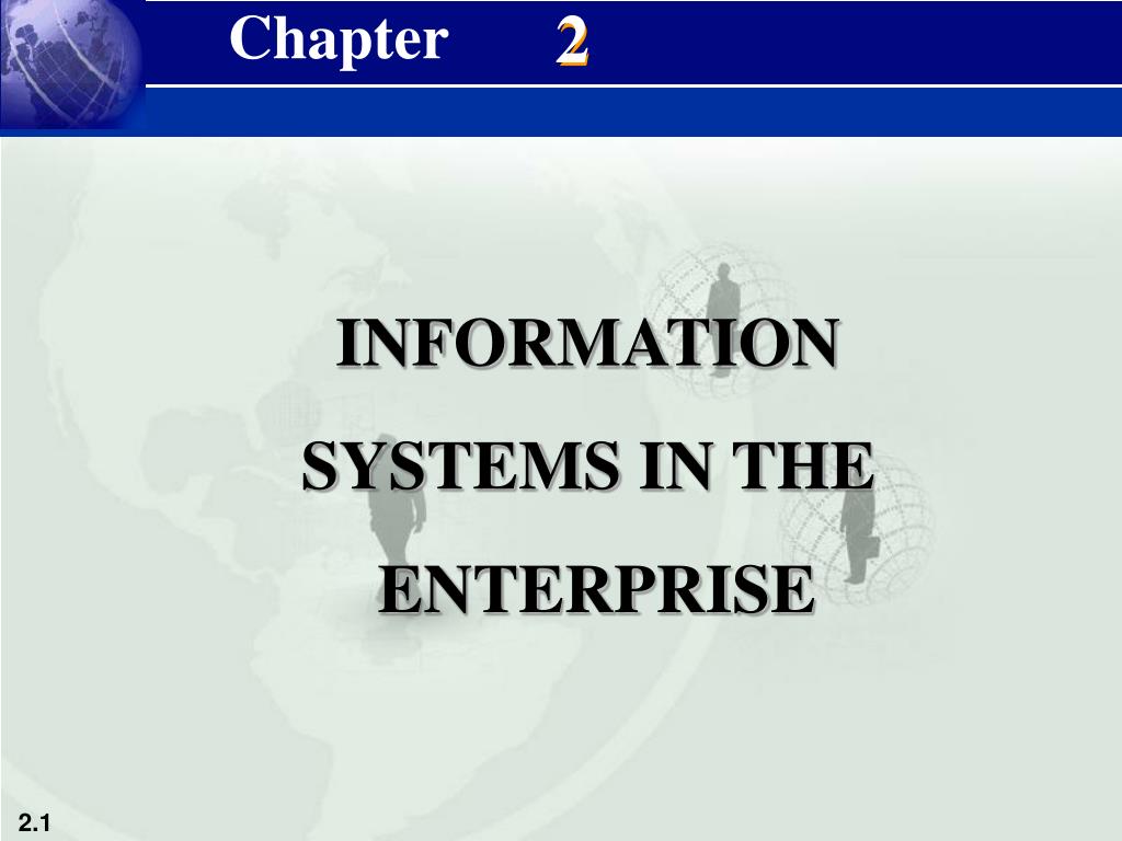 PPT - INFORMATION SYSTEMS IN THE ENTERPRISE PowerPoint Presentation ...