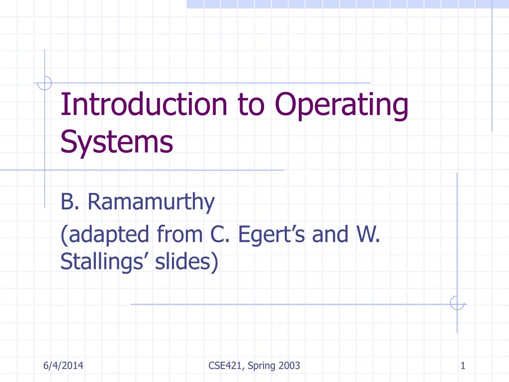 PPT - Introduction to Operating Systems PowerPoint Presentation, free ...