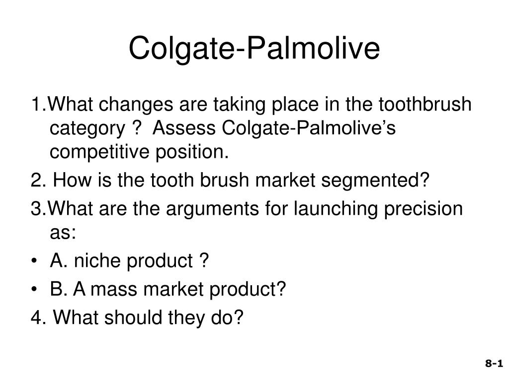 PPT - Colgate-Palmolive PowerPoint Presentation, free download - ID:958395