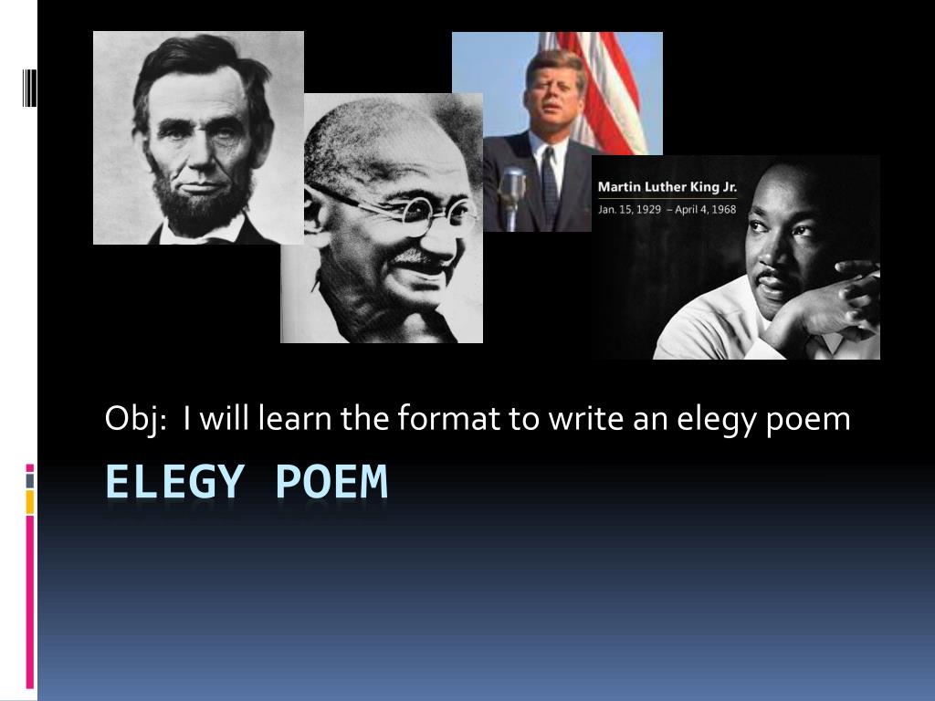 PPT - ELEGY POEM PowerPoint Presentation, free download - ID:963334