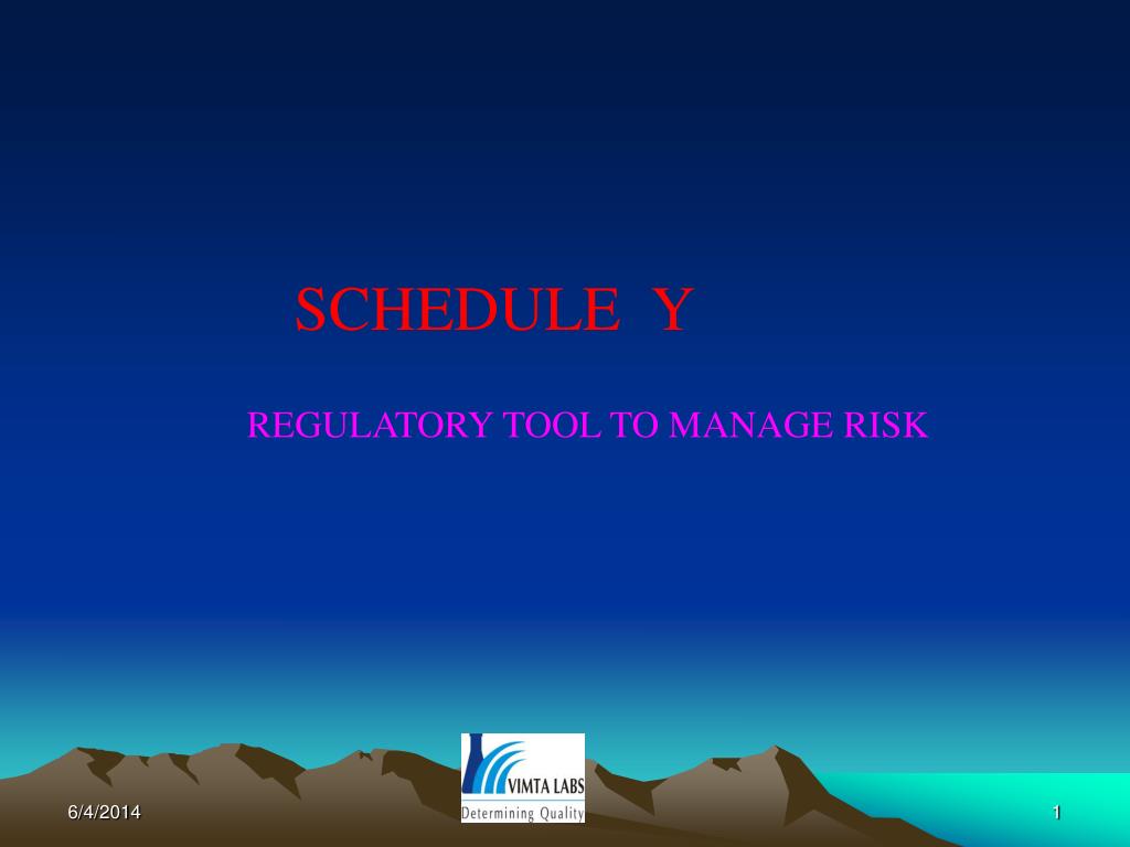 PPT - SCHEDULE Y PowerPoint Presentation, free download - ID:967245