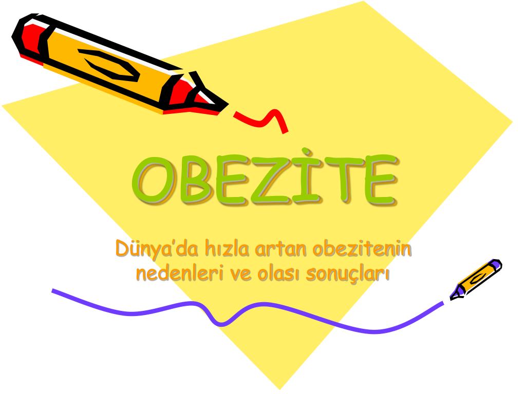 PPT - OBEZİTE PowerPoint Presentation, free download - ID:968567