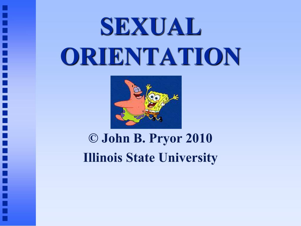 PPT - SEXUAL ORIENTATION PowerPoint Presentation, free download - ID:968985