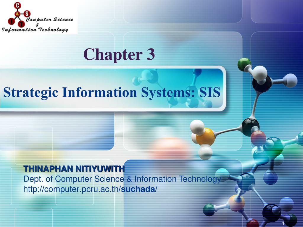 PPT - Strategic Information Systems: SIS PowerPoint Presentation, free ...