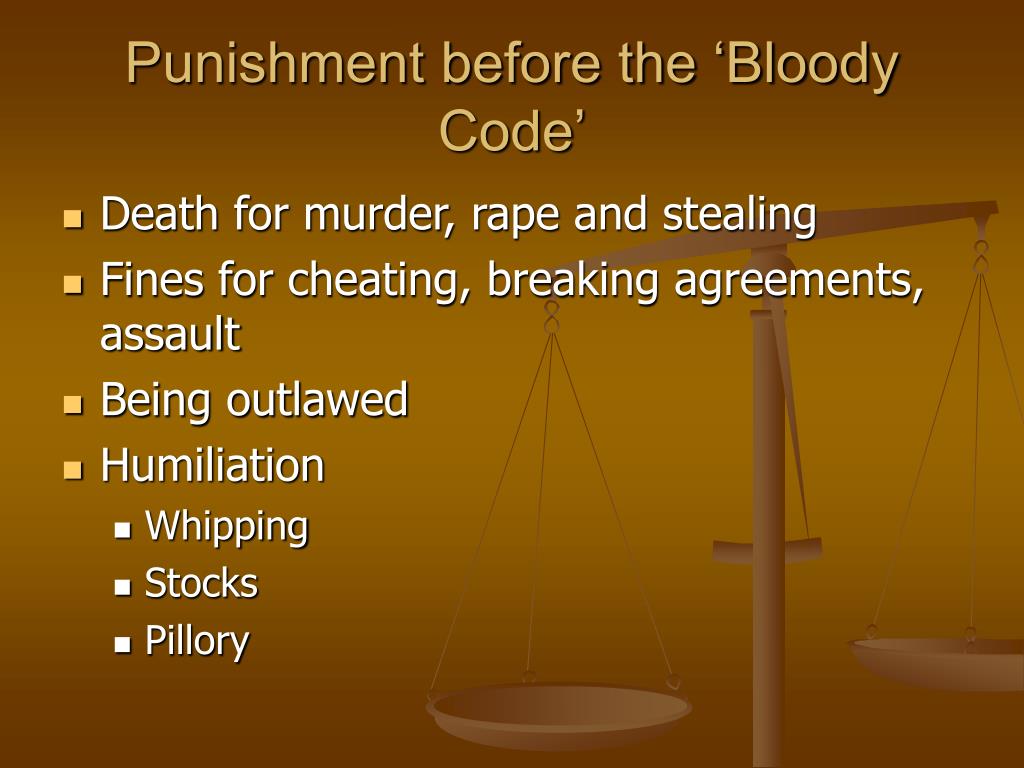 PPT - Evolution of Criminal Punishment and Law Enforcement from the ...
