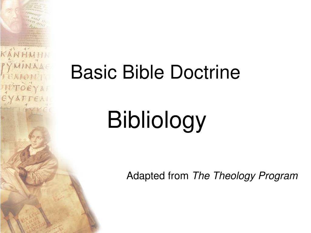 PPT - Basic Bible Doctrine PowerPoint Presentation, free download - ID ...
