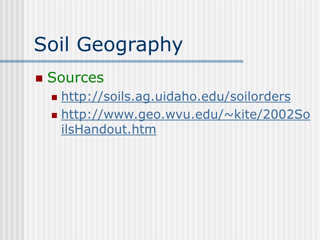 PPT - Soil Geography PowerPoint Presentation, free download - ID:976962