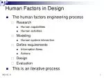 PPT - Human Factors in Healthcare PowerPoint Presentation, free ...