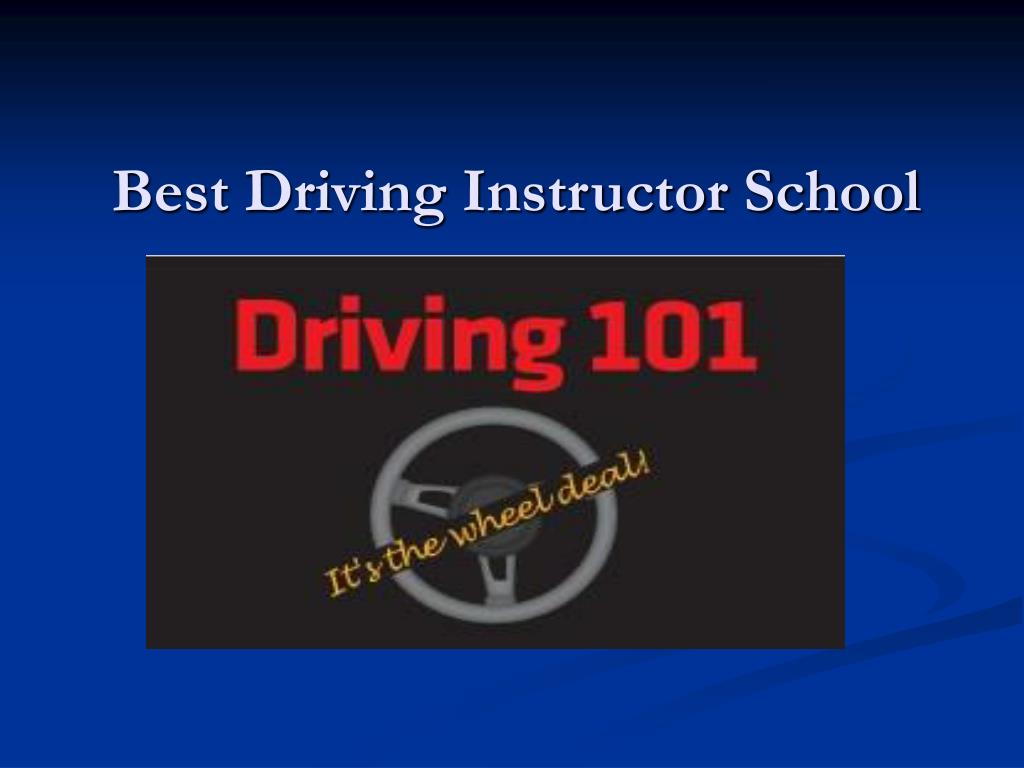 PPT - Driving Instructor School PowerPoint Presentation, free download ...
