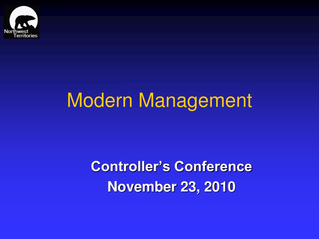 PPT - Modern Management PowerPoint Presentation, free download - ID:977722