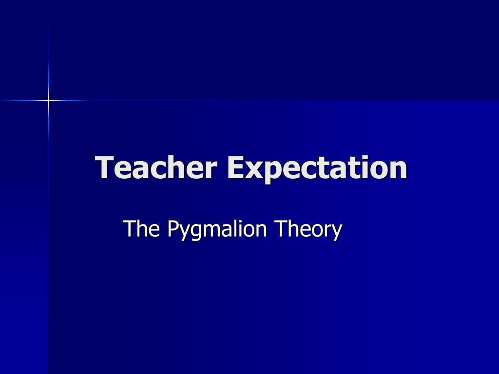 PPT - Teacher Expectation PowerPoint Presentation, free download - ID ...