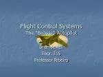 PPT - FLIGHT CONTROL SYSTEMS PowerPoint Presentation, free download - ID:9416255