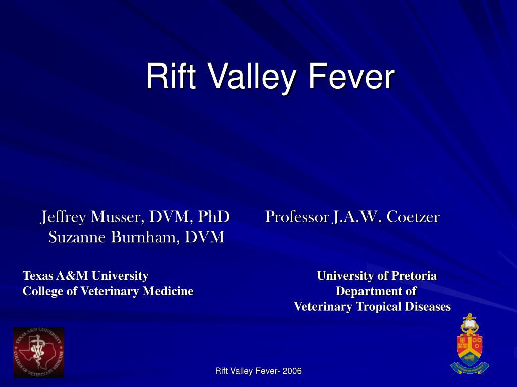 PPT - Rift Valley Fever PowerPoint Presentation, free download - ID:98089
