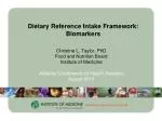 PPT - Dietary Reference Intakes PowerPoint Presentation, free download ...