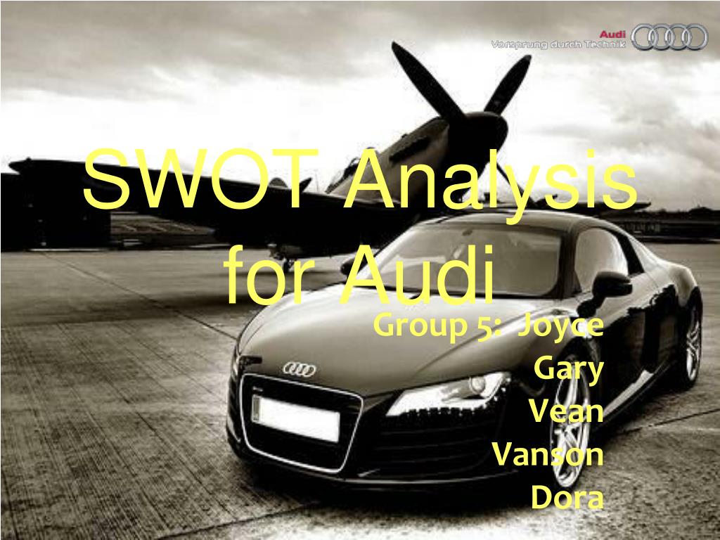 PPT - SWOT Analysis for Audi PowerPoint Presentation, free download ...