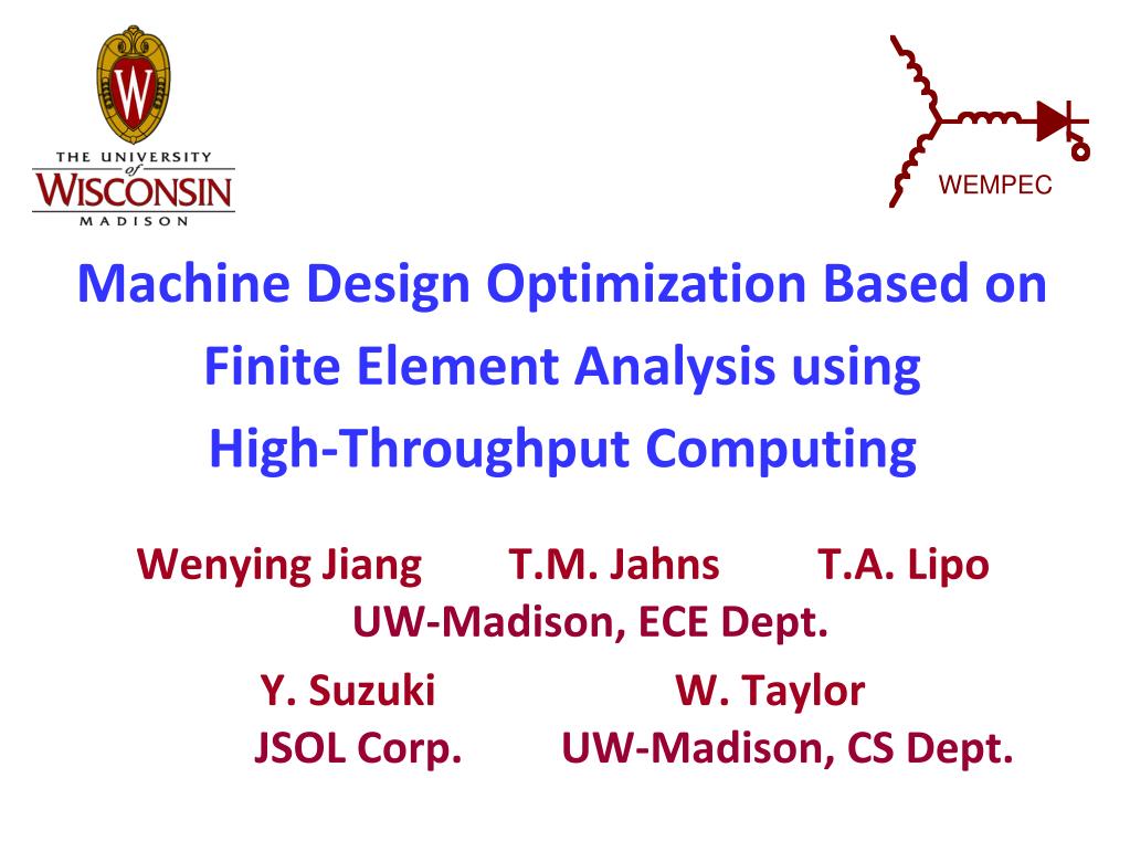 PPT - WEMPEC PowerPoint Presentation, free download - ID:985326