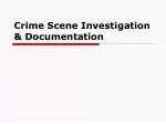 PPT - Crime Scene Documentation PowerPoint Presentation, free download - ID:6114335