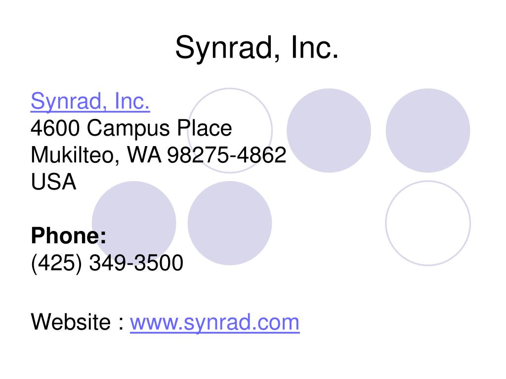 PPT - Synrad, Inc. PowerPoint Presentation, free download - ID:988104