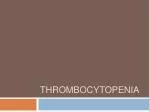 PPT - Thrombocytopenia PowerPoint Presentation, free download - ID:6020485