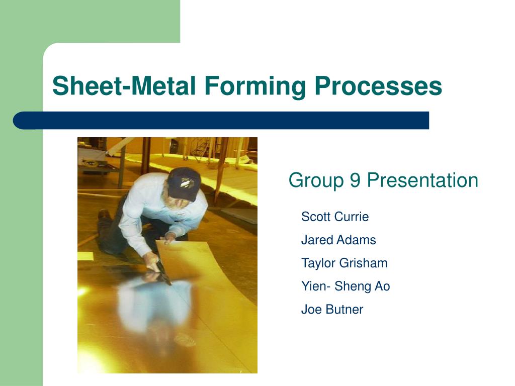PPT - Sheet-Metal Forming Processes PowerPoint Presentation, free ...