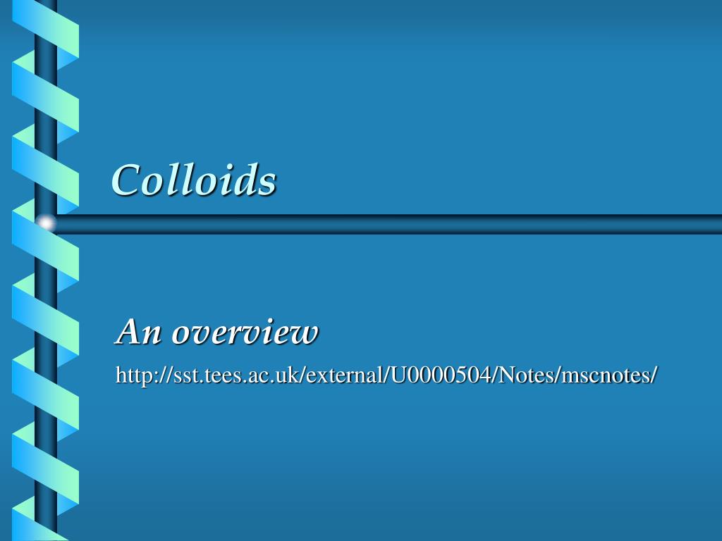 PPT - Colloids PowerPoint Presentation, free download - ID:990693