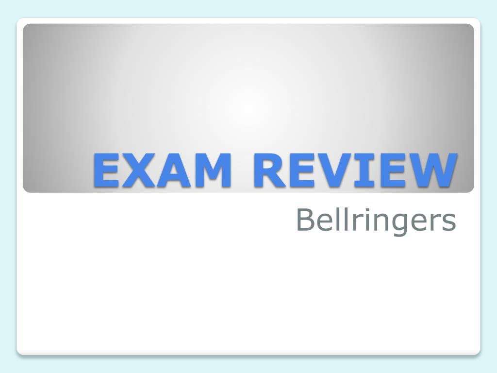 PPT - EXAM REVIEW PowerPoint Presentation, free download - ID:991826