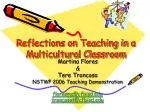 PPT - TEACHING IN A MULTICULTURAL SETTING PowerPoint Presentation, free ...
