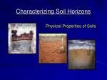 PPT - Soil Profile and Soil Horizons PowerPoint Presentation, free ...