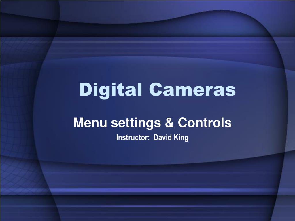 PPT - Digital Cameras PowerPoint Presentation, free download - ID:995149