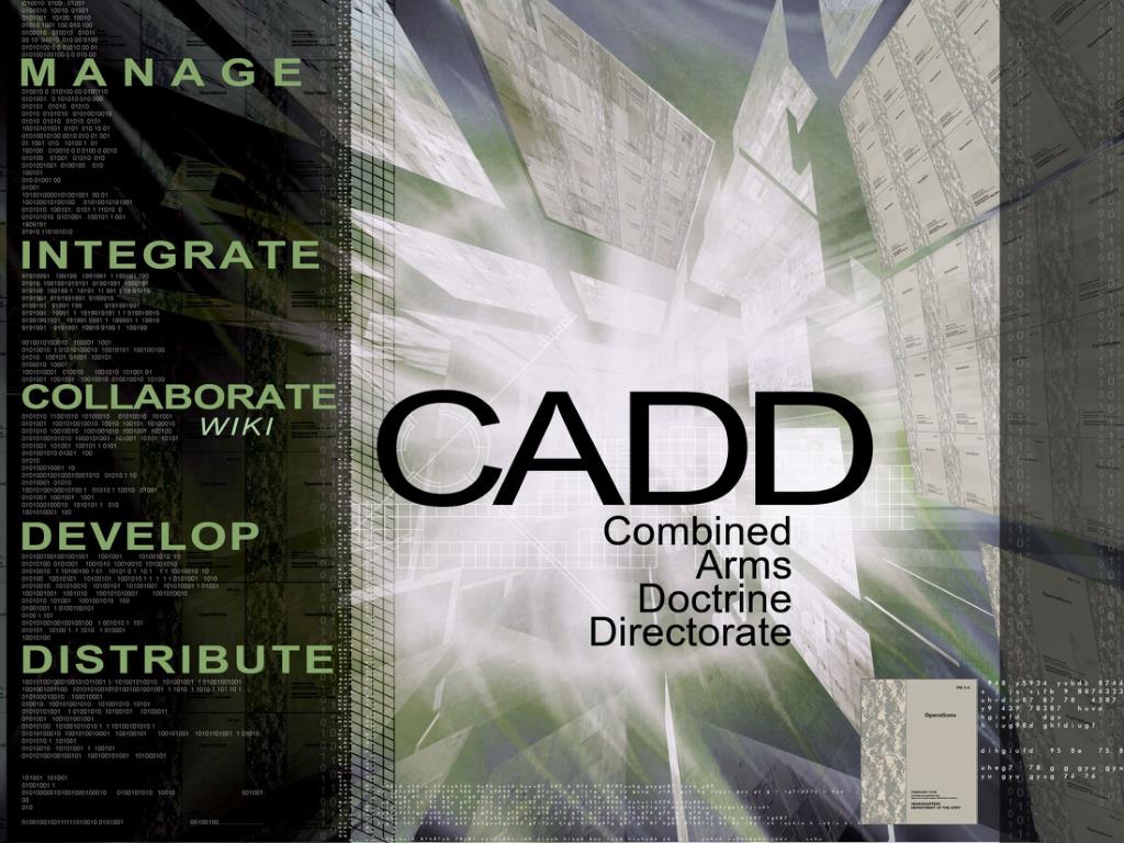 PPT - Army Doctrine Proponent Division: Managing and Institutionalizing ...