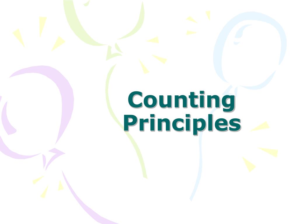 PPT - Counting Principles PowerPoint Presentation, free download - ID ...