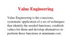 PPT - Value Engineering PowerPoint Presentation, free download - ID:9469104