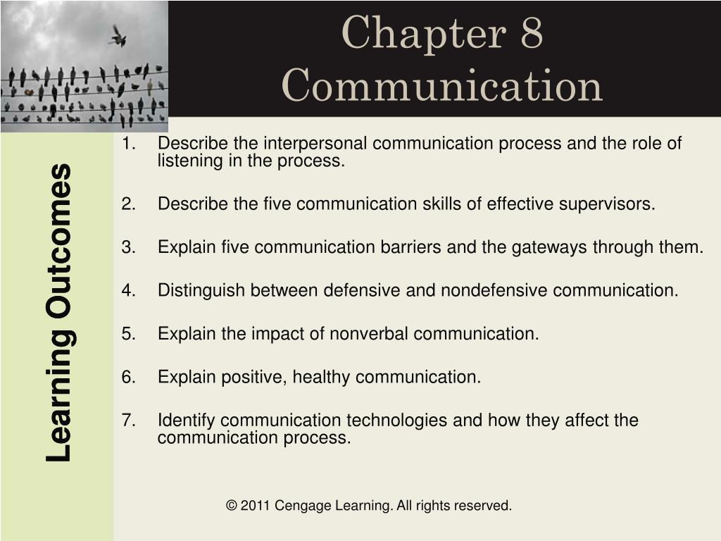 PPT - Chapter 8 Communication PowerPoint Presentation, free download ...