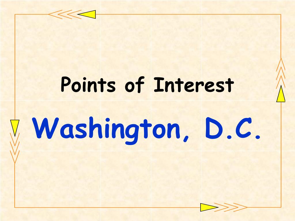 PPT - Points of Interest PowerPoint Presentation, free download - ID:998559