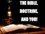 PPT - Basic Bible Doctrine PowerPoint Presentation, free download - ID ...