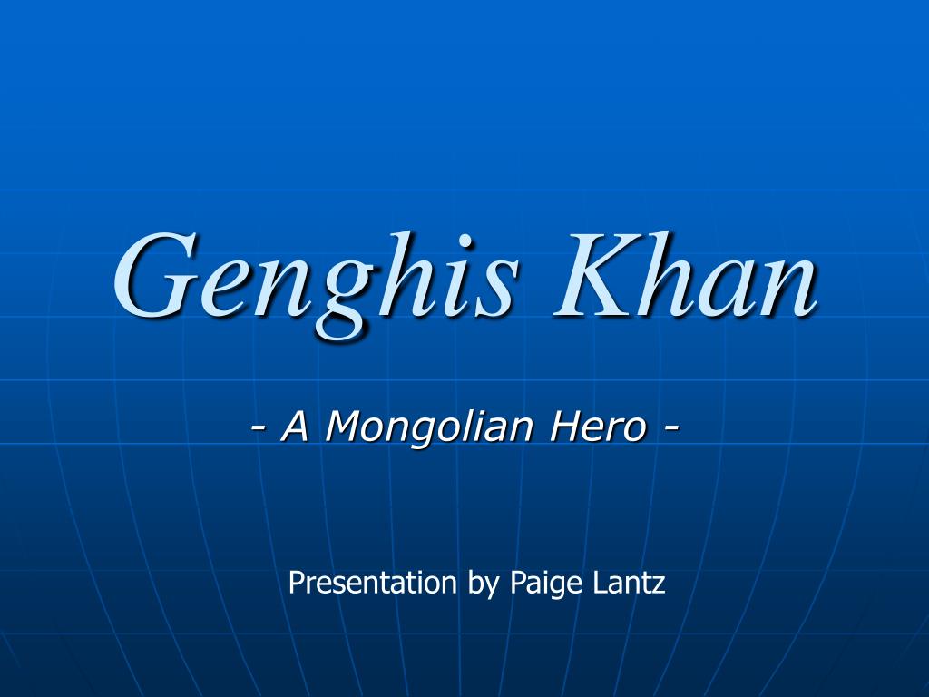 PPT - Genghis Khan PowerPoint Presentation, free download - ID:999016