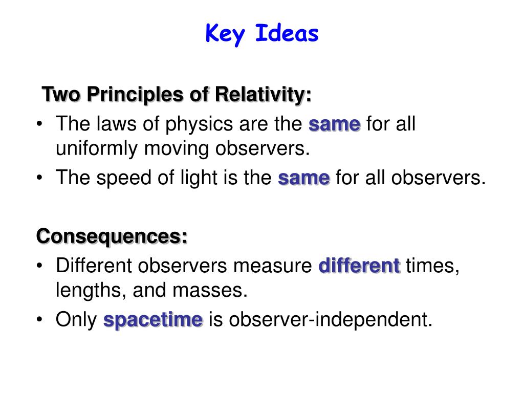 PPT - Key Ideas PowerPoint Presentation, free download - ID:999530