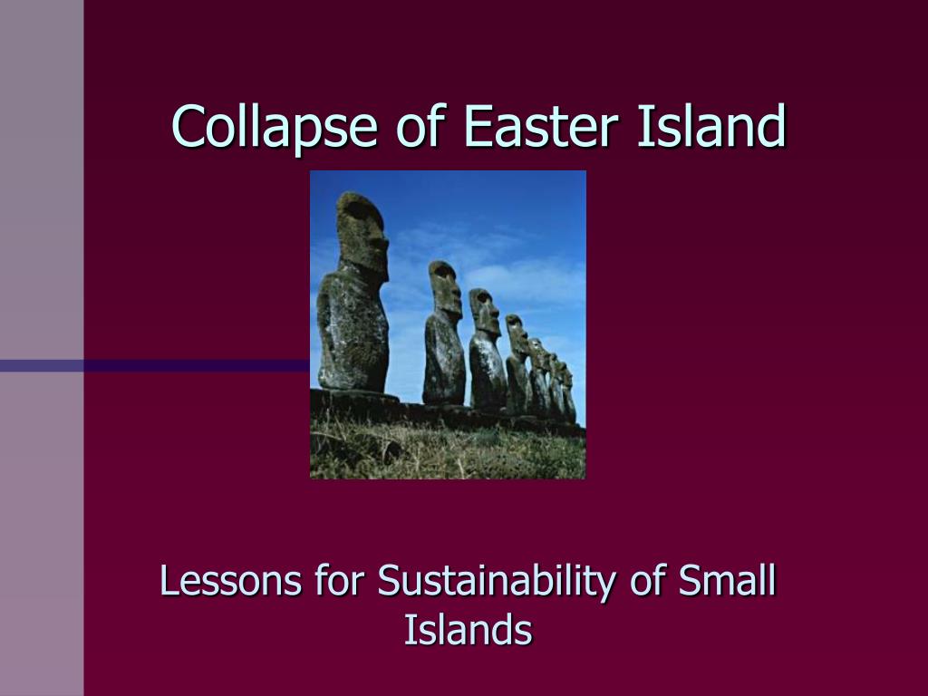 PPT - Collapse of Easter Island: Lessons for Sustainable Small Islands ...
